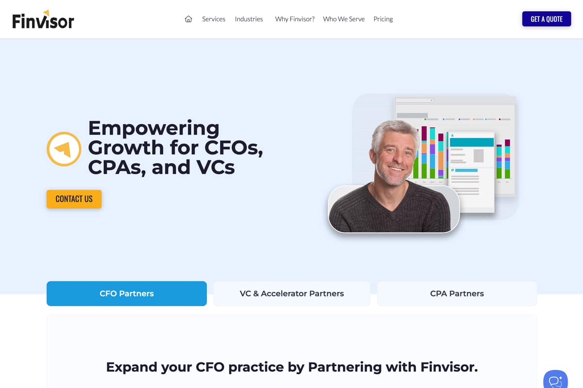 On-Demand Fractional CFO & Back Office Team | Finvisor